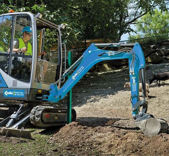 Rups minigraver 1,6 ton huren - Wacker Neuson ET16 - Collé Rental & Sales