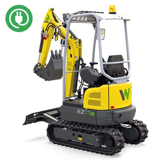Wacker Neuson EZ17e kopen – Elektrische minigraver 2 ton - Collé Rental ...