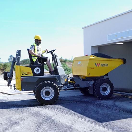 Wacker Neuson DW20 kaufen - Raddumper 2 Tonnen - Collé Rental & Sales