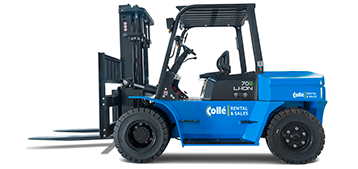 Heftruck huren? Diesel, LPG of elektrische heftrucks - Collé Rental & Sales