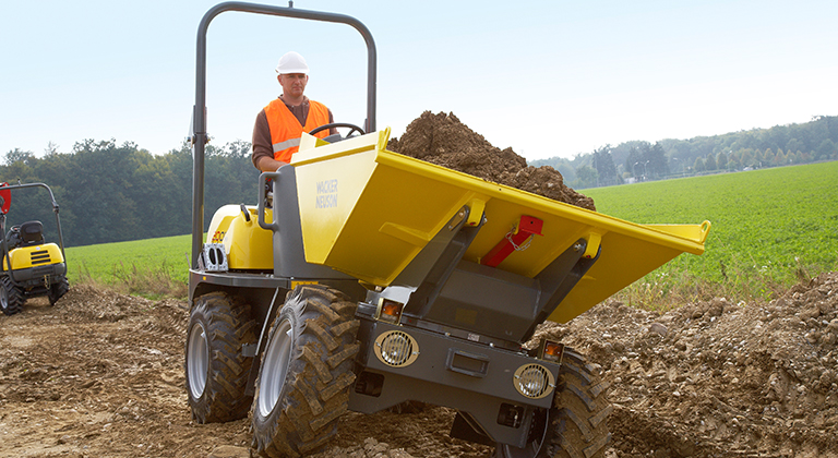 Raddumper kaufen | Dreh-, Hoch- oder Vorderkipper - Collé Rental & Sales