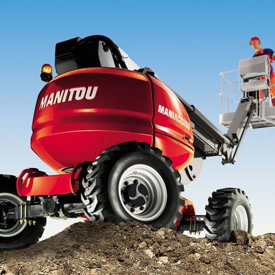 Knik-telescoophoogwerker 16m huren - Manitou 160 ATJ - Collé Rental & Sales