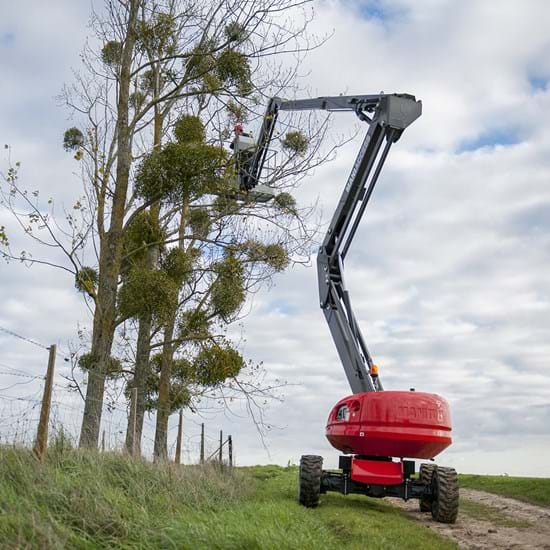 Knik-telescoophoogwerker 16m huren - Manitou 160 ATJ - Collé Rental & Sales