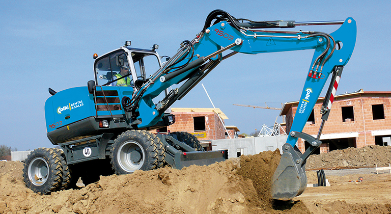 Mobile excavators - Collé Rental & Sales